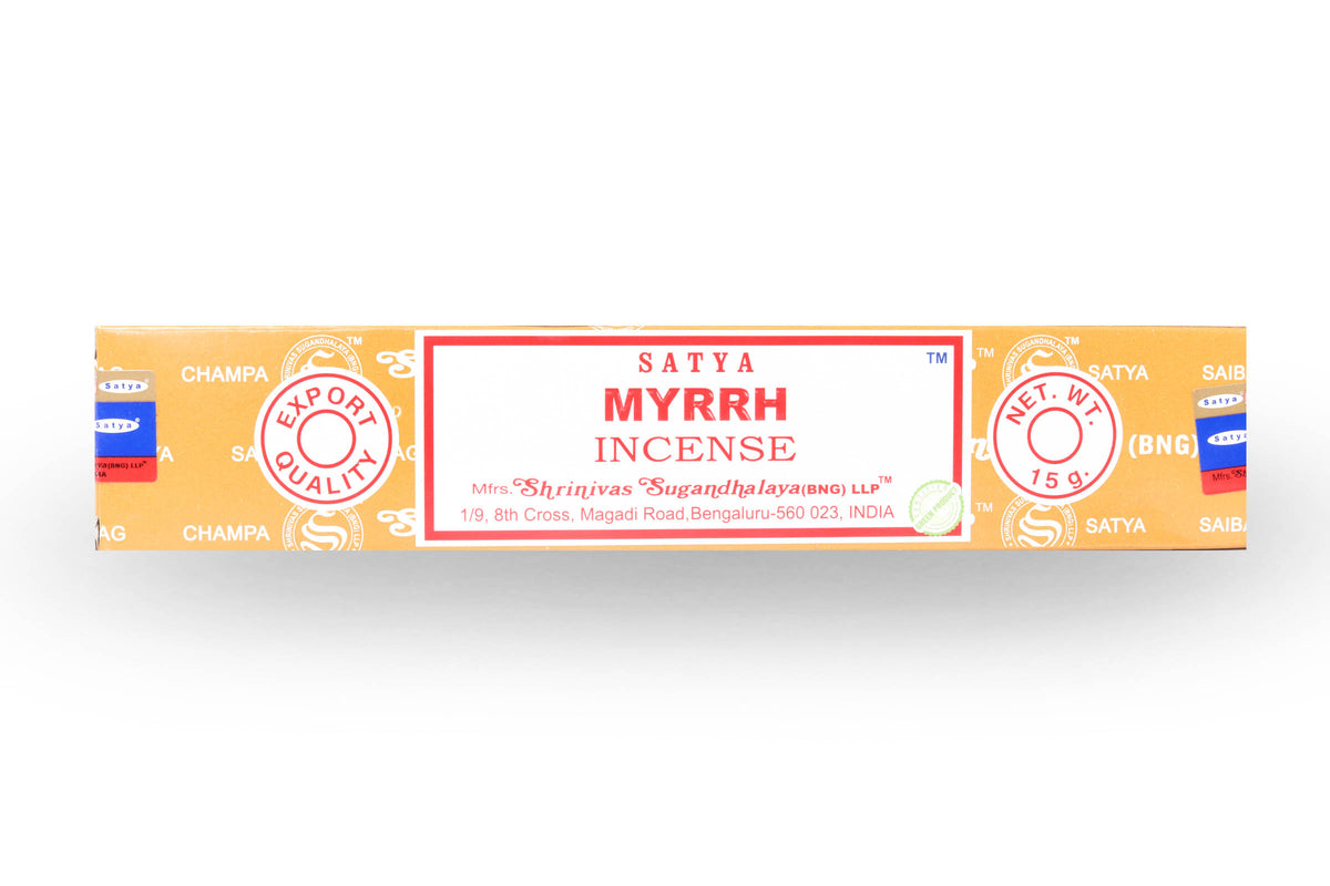 Satya Incense Myrrh 15g – Mother Murphy's